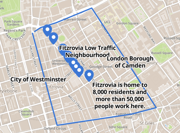 Community group calls for low traffic neighbourhood - The Fitzrovia News