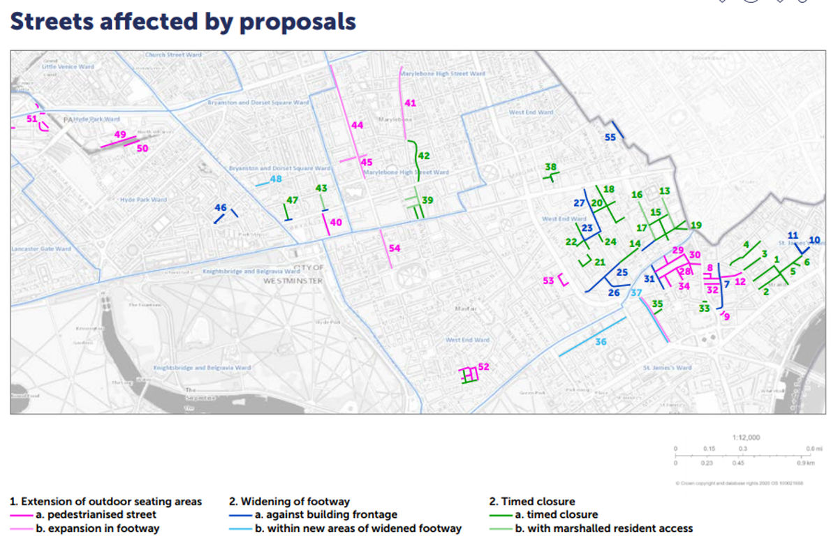 Westminster council sets out its table on outdoor dining, drinking and ...