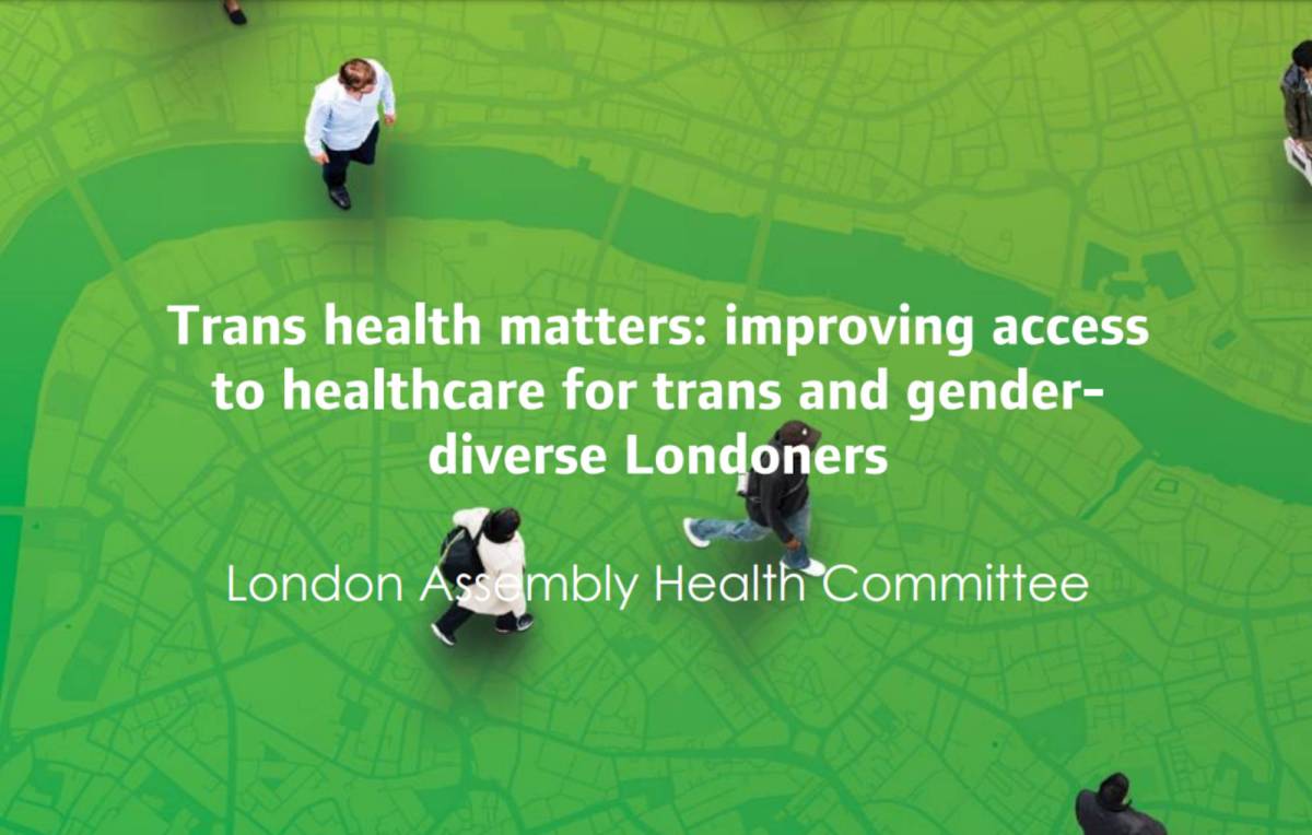 Urgent need to improve healthcare for trans and gender-diverse people ...