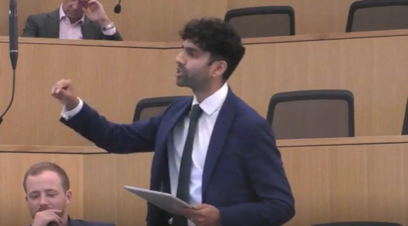 Councillors taunt each other during motion to declare ecological ...