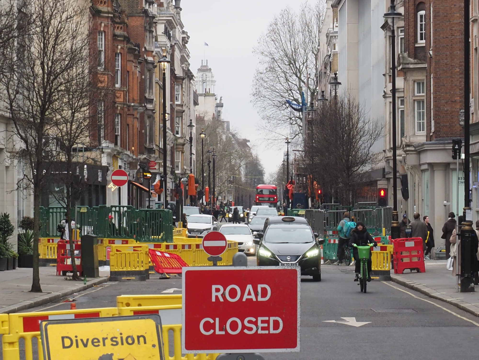Mortimer and Wigmore Streets change to two-way traffic on last Sunday ...