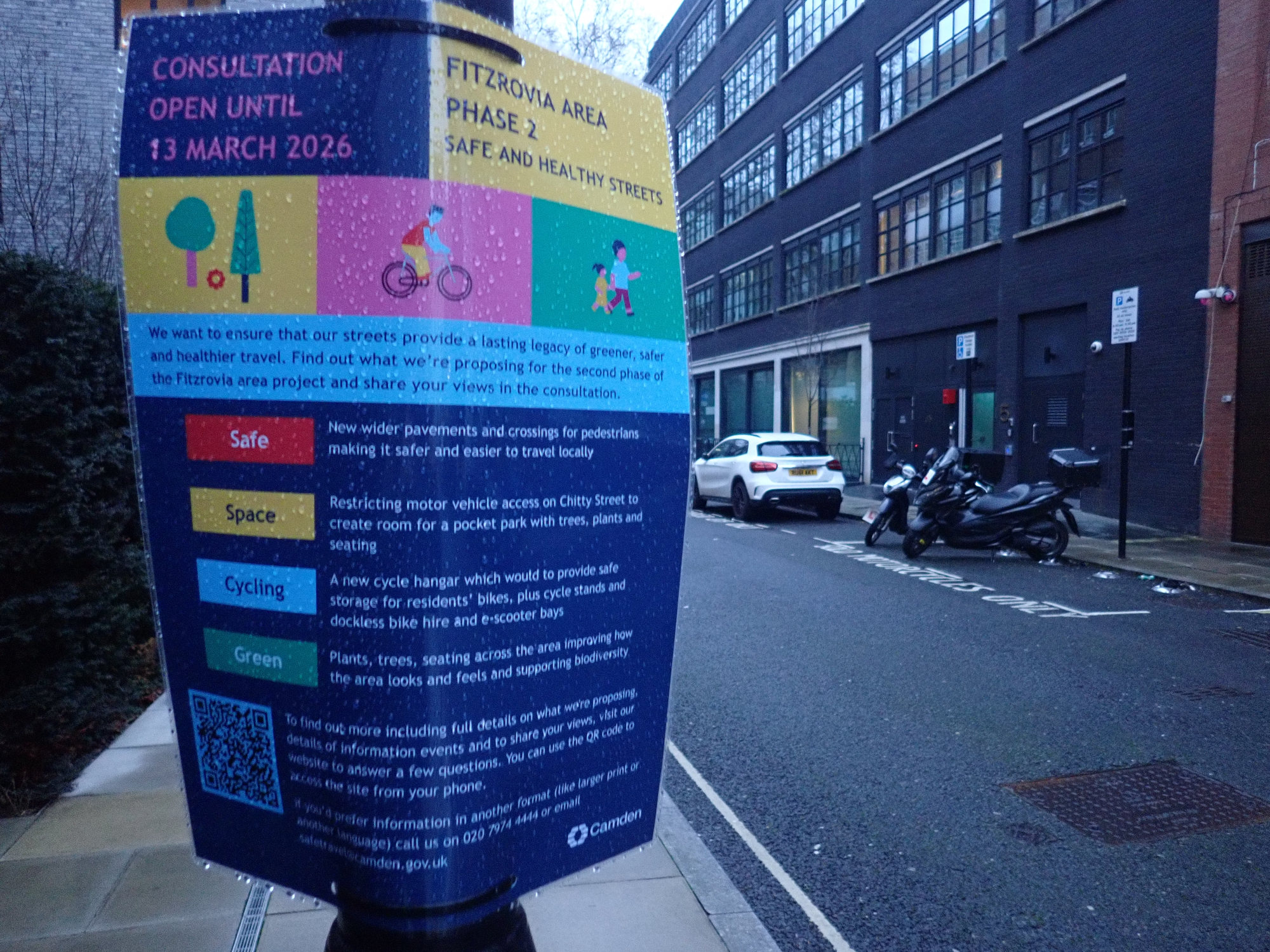 Camden plans changes to four streets in Fitzrovia - The Fitzrovia News