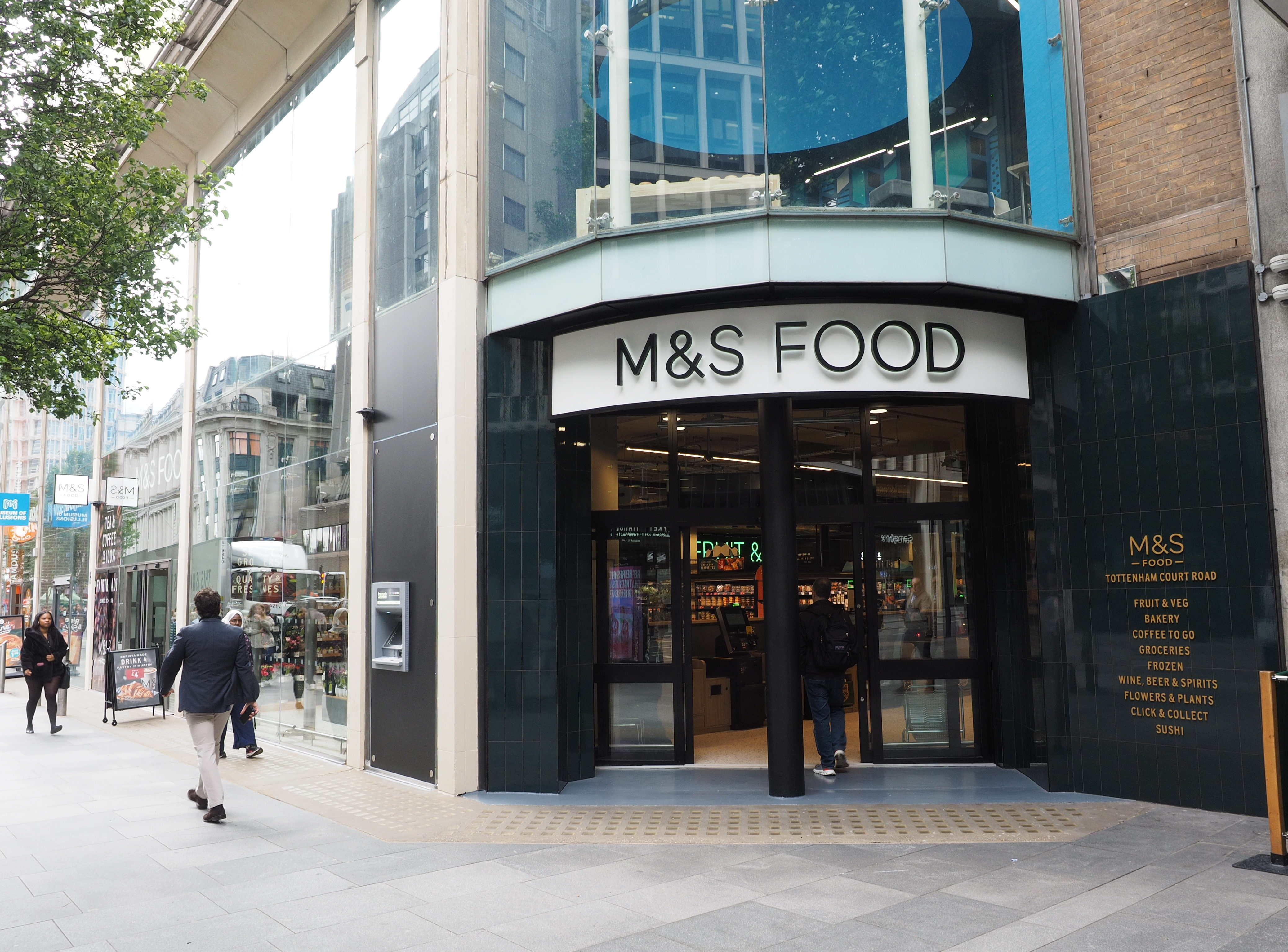 M&S Food opens a larger store on Tottenham Court Road - The Fitzrovia News